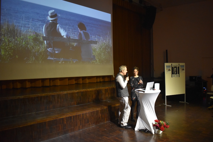 Kafka-Jahr 2024: Michael Kumpfmüller und Belén Santana an der DSM